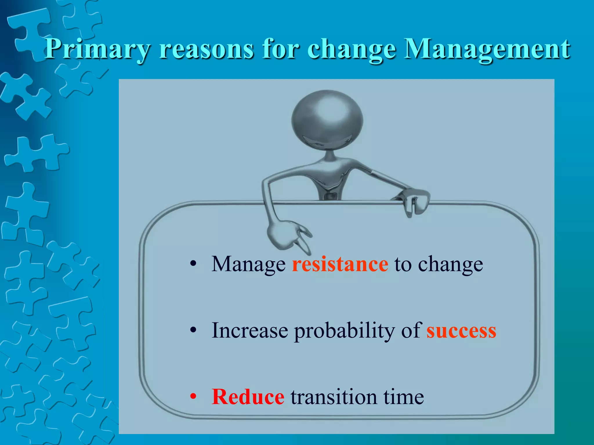Change Management for The Change | PDF
