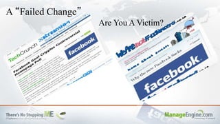 Six steps to implementing Change Management Successfully | PPTX