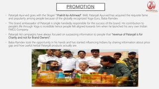 Patanjali (Change Management) Success and about | PPTX