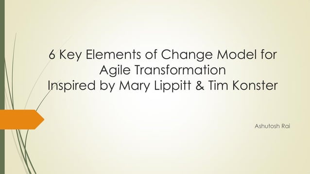 6 Key Elements of Change model | PDF | Business Administration | Business