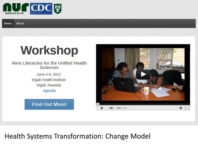 Model of Change - Health Systems Capacity-building | PPT