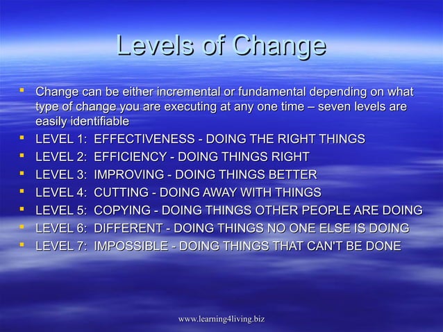 Change Management and Organizational Growth | PPT | Career Advice | Careers