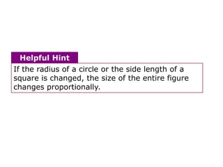 Change of dimensions and more | PPTX
