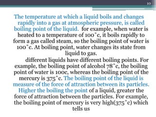 Change of state of matter | PPTX
