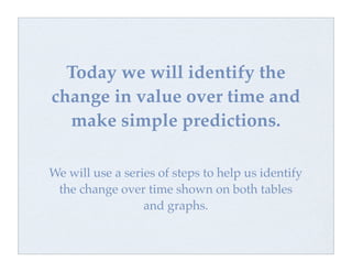 Change over time | PDF
