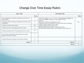 Change Over Time Overview | PPT