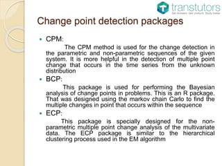 Change Point | Statistics | PPT