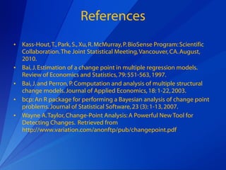 Change Point Analysis | PPT