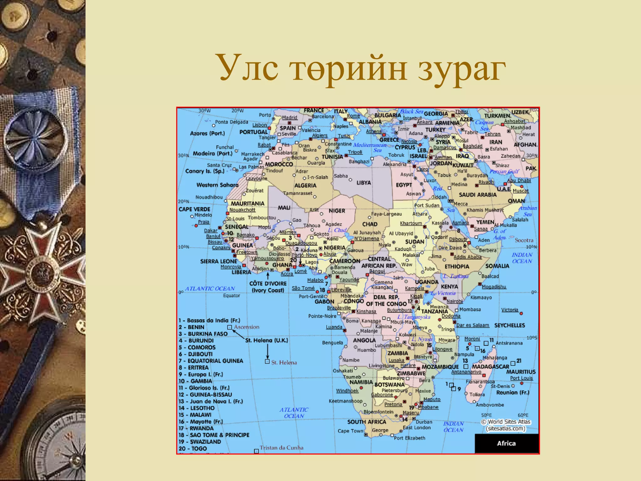 Change political map | PPT