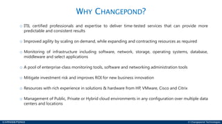 Changepond infrastructure support_services | PDF