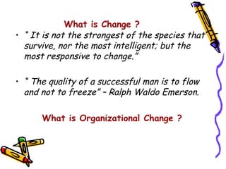 Change process | PPT