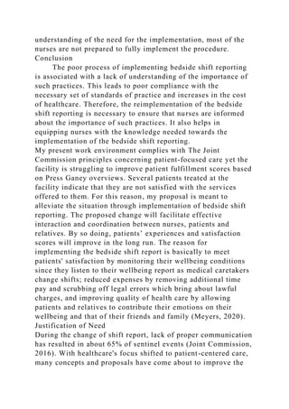 CHANGE PROPOSAL OUTLINE2Change Proposal OutlineTime and Re.docx