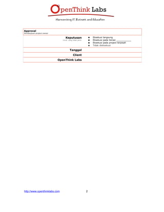 Software Development : Change Request Template (2) | ODT