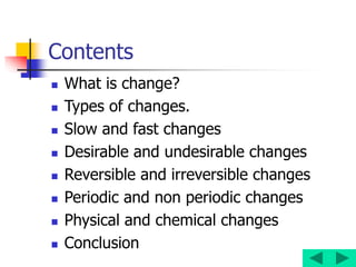 Changes around-us | PPTX