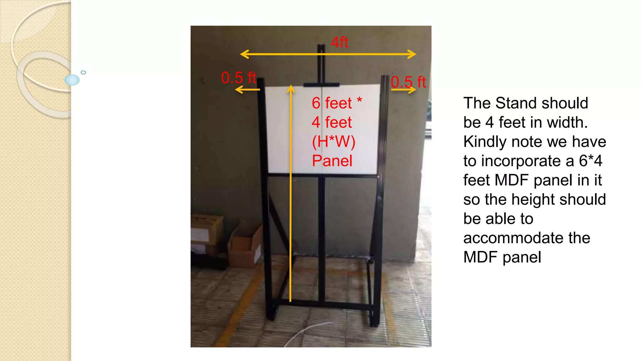 Changes- Easel Stand.pptx