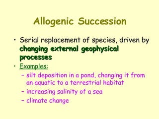 Changes To Ecosystems | PPT