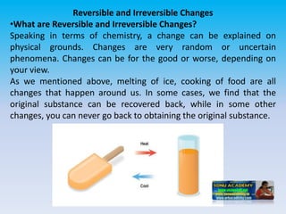 CHANGES AROUND US (SCIENCE CLASS VI) | PPTX