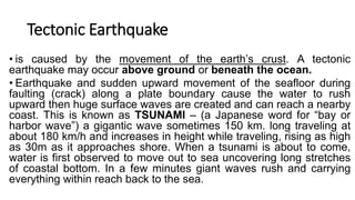 Changes Due to Earthquakes and Volcanic Eruptions.pptx