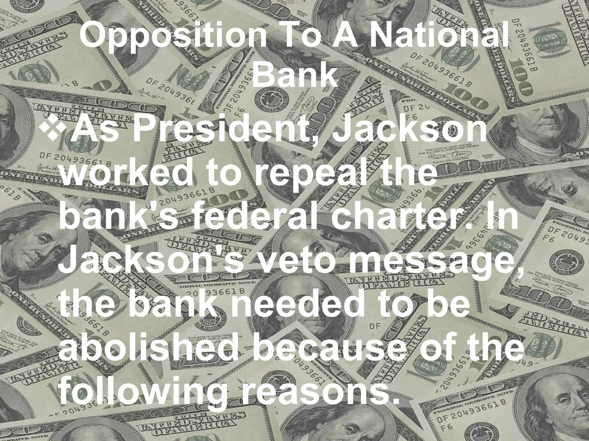 Changes During Andrew Jackson’S Presidency | PPT