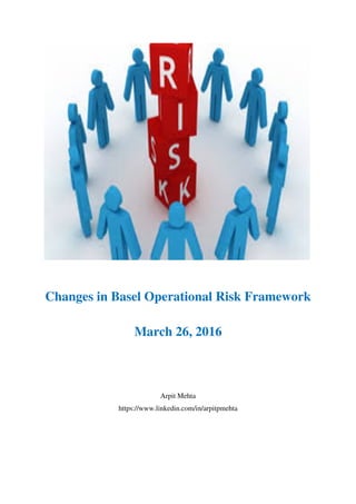 Changes in basel operational risk framework | PDF