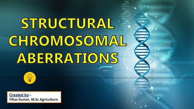 STRUCTURAL CHANGES IN CHROMOSOME: Changes in Chromosomes Structure ...