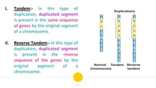 STRUCTURAL CHANGES IN CHROMOSOME: Changes in Chromosomes Structure | PPTX