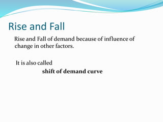 Changes in demand | PPTX