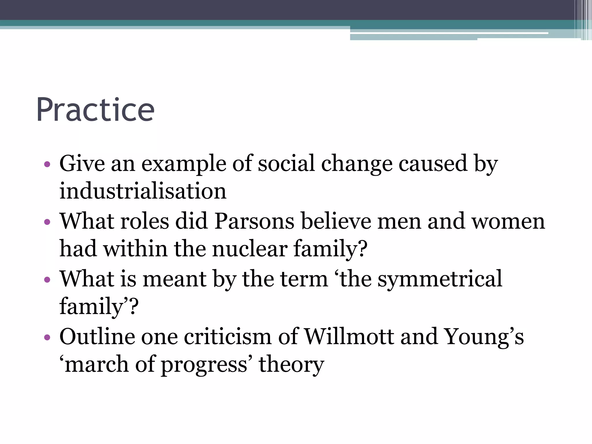 Changes in family structure1 | PPTX