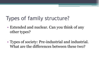 Changes in family structure1 | PPTX