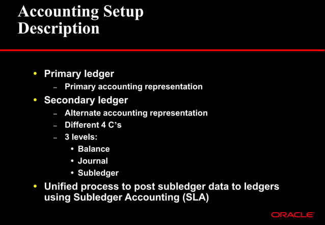 ORACLE EBS R12 GENERAL LEDGER CHANGES COMPARES WITH EBS 11I | PPT