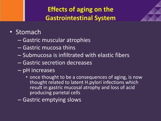 Age-related biological changes | PPT