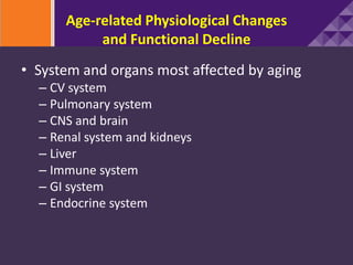 Age-related biological changes | PDF
