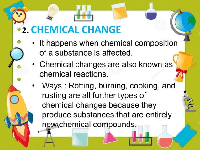 Changes in materials | PPTX | Chemistry | Science