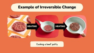 Changes in Matter Education Presentation in Orange Light Yellow Hand ...