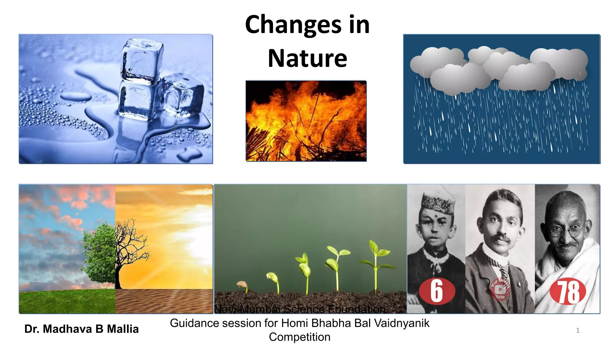 Changes in nature: For class 6 | PDF