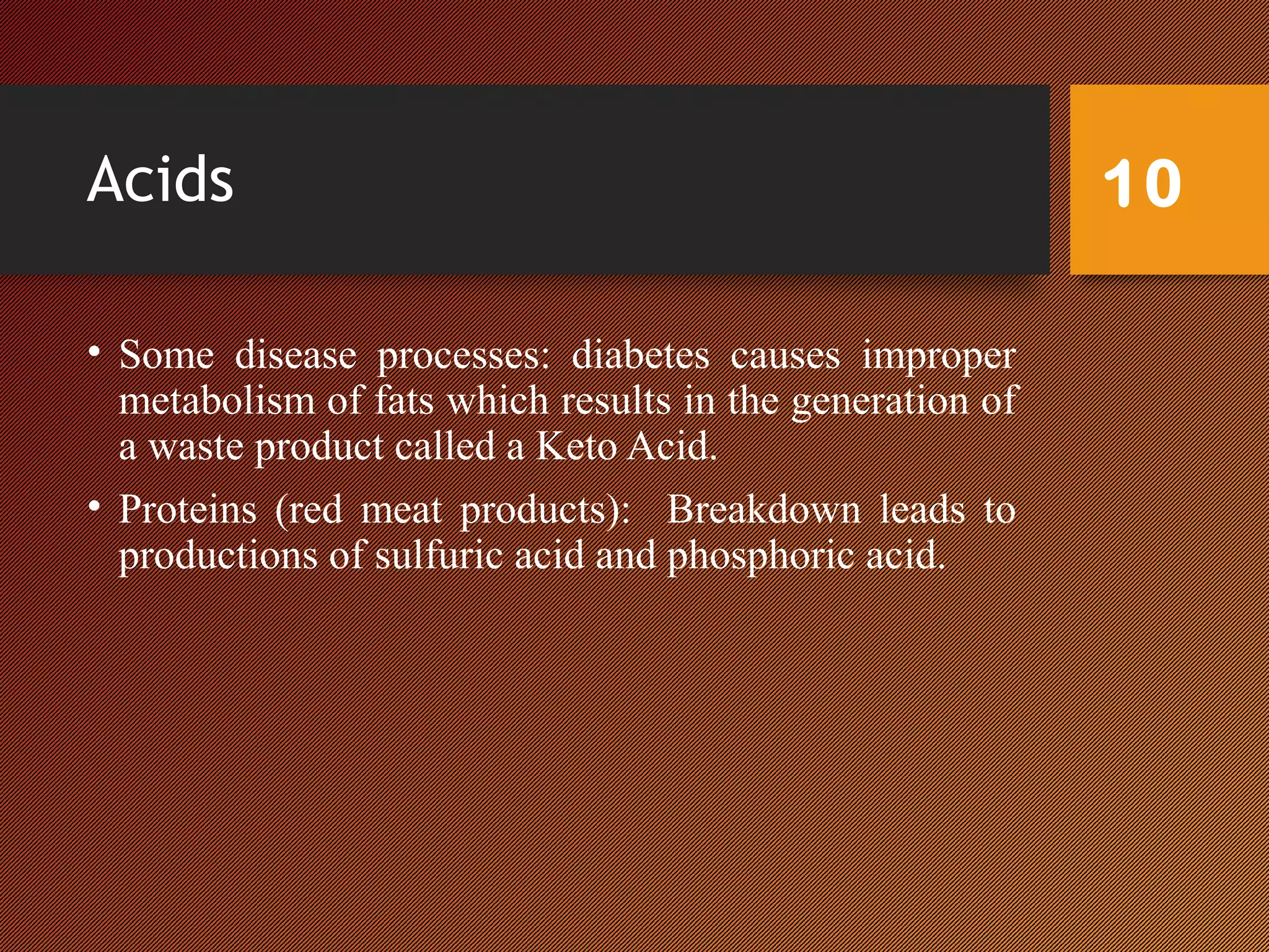 Changes in pH of body | PPT