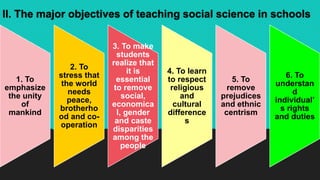 Changes in social science | PPTX | Geography | Science