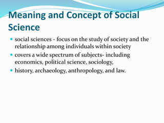 CHANGES IN SOCIAL SCIENCE,NATURAL SCIENCE AND LINGUISTICS | PPTX