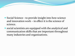 CHANGES IN SOCIAL SCIENCE,NATURAL SCIENCE AND LINGUISTICS | PPTX