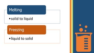 Science 2 - Changes in Solid (Melting and Freezing) | PPTX | Chemistry ...
