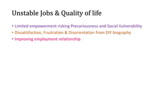 Changes in work & life | PPT