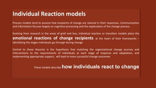 Change Management Models in Context | PPTX
