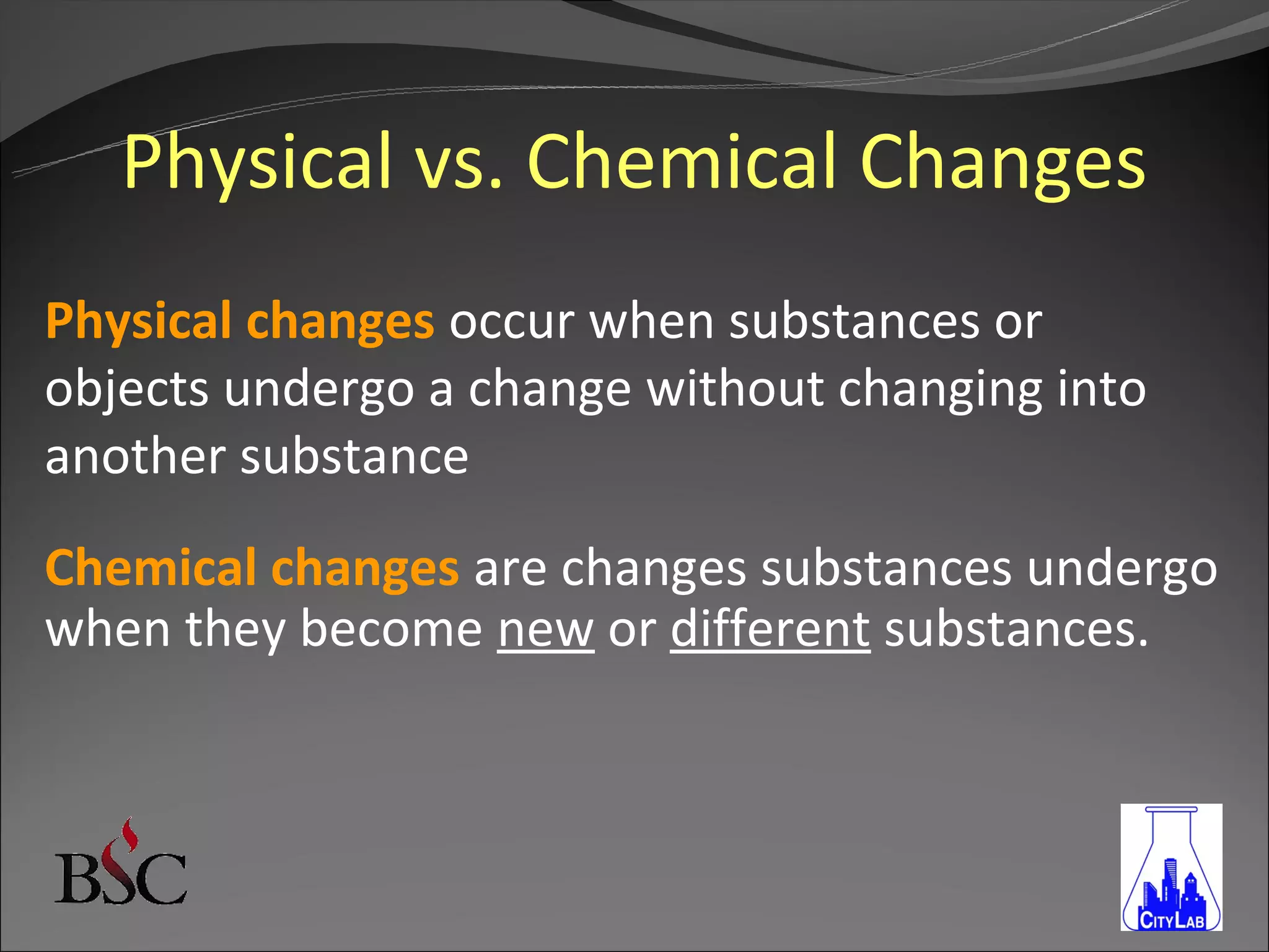 Changes matter undergoes final | PPT | Chemistry | Science