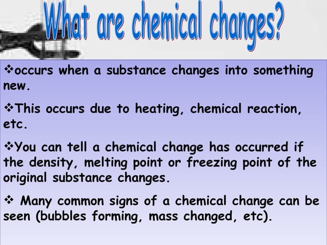 Changes of matter | PPT | Chemistry | Science