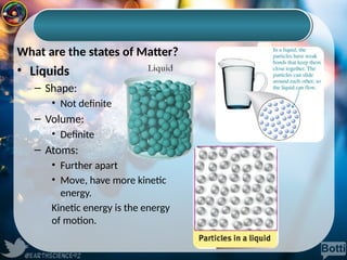 Changes of state in matter.pptx Grade 10 | PPTX