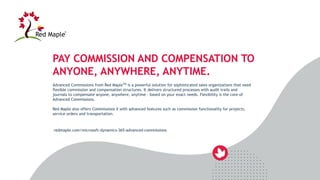 Advanced Commissions: Flexible Solutions for Sales Organizations | PPT