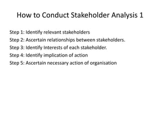 Change Management Models, Stakeholder Analysis & Capacity Building in ...