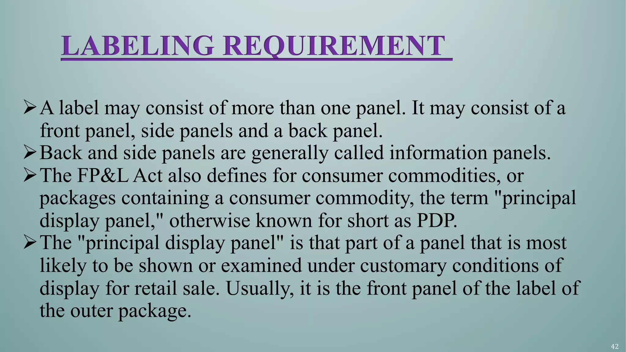Changes to an approved NDA and ANDA Regulatory considerations for ...
