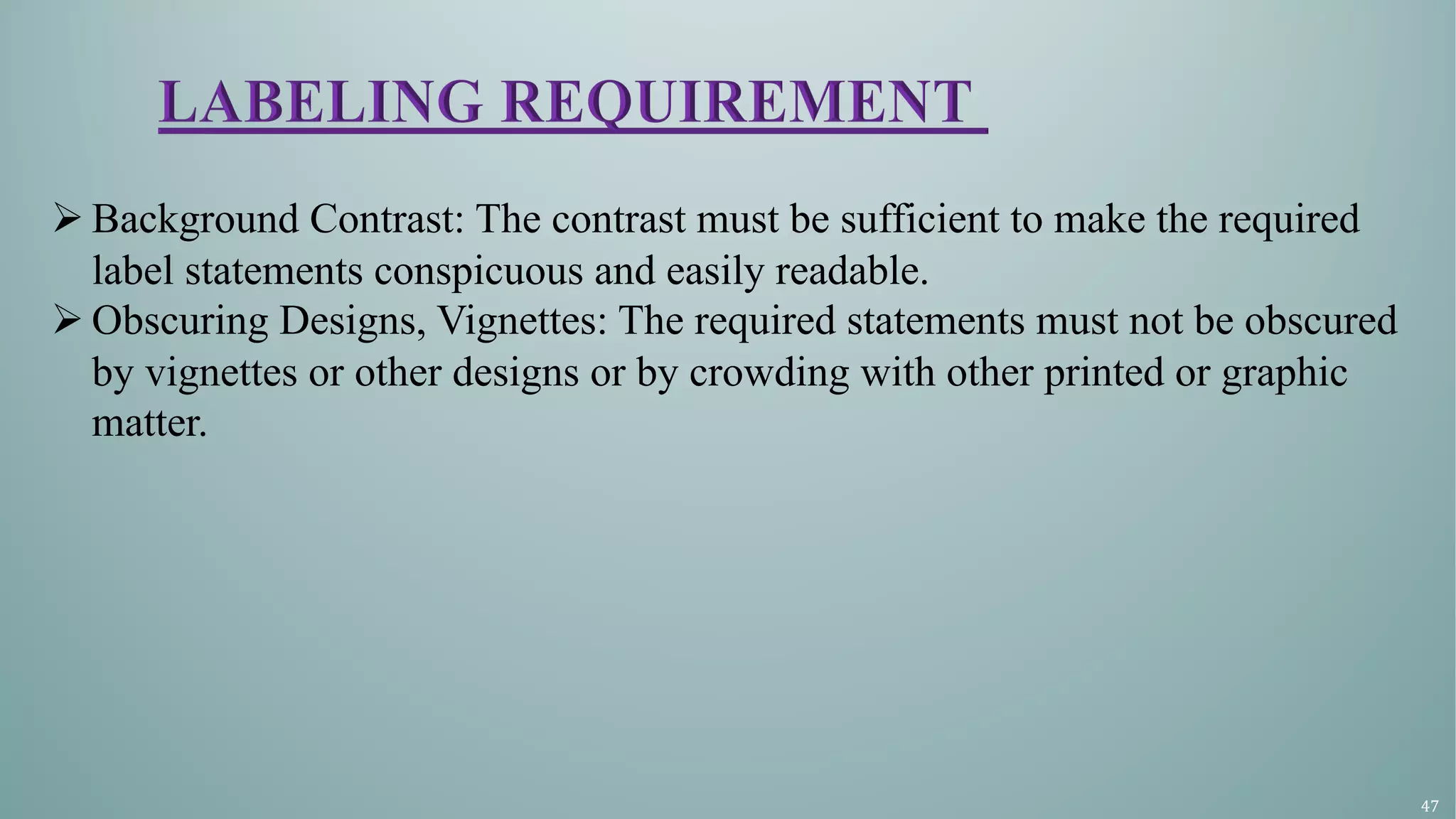 Changes to an approved NDA and ANDA Regulatory considerations for ...