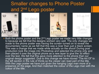 Changes to design - Posters | PPTX | Technology & Computing
